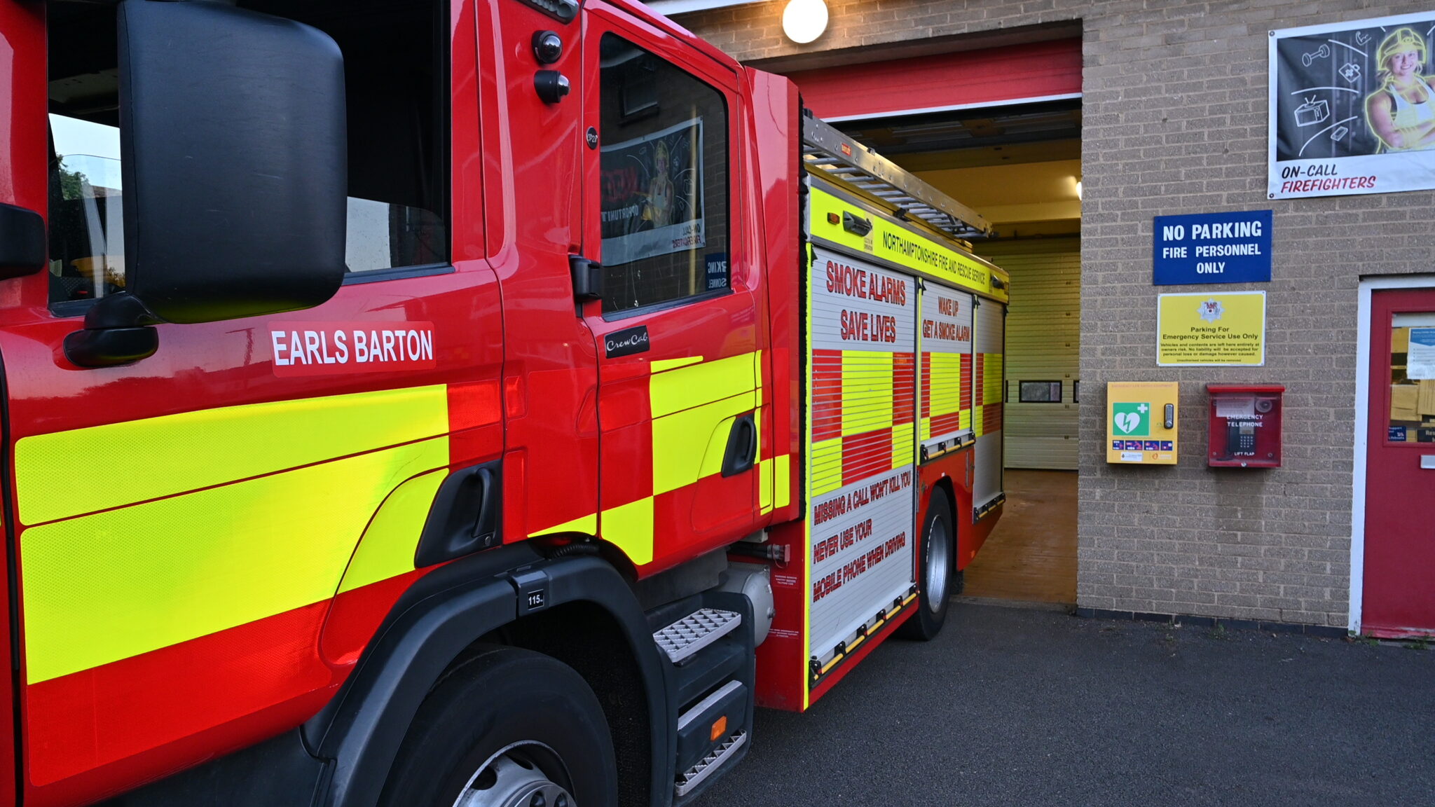 Earls Barton Fire Station – Northamptonshire Fire and Rescue Service