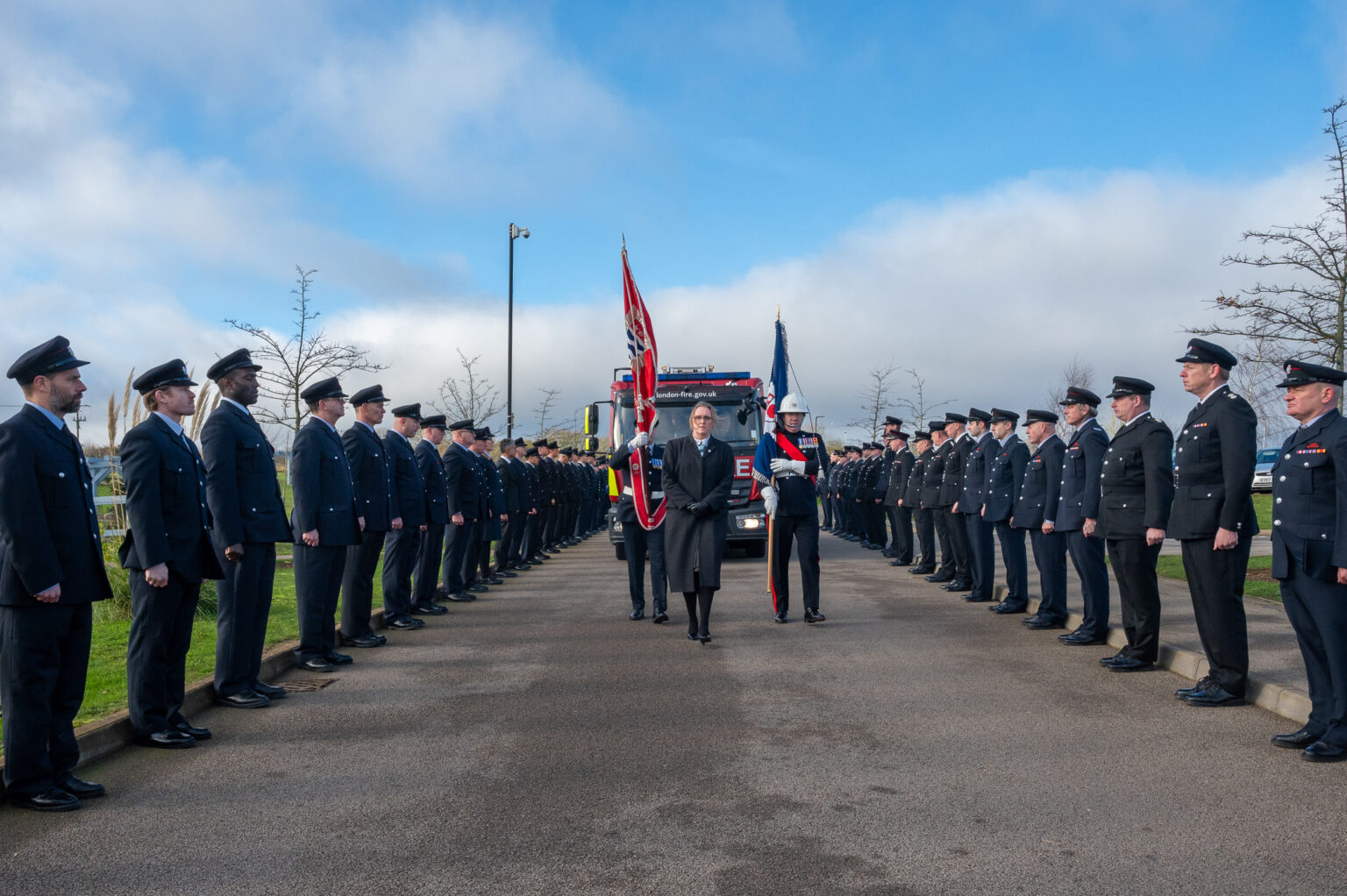 Hundreds pay tribute at funeral for Northamptonshire firefighter Gary ...