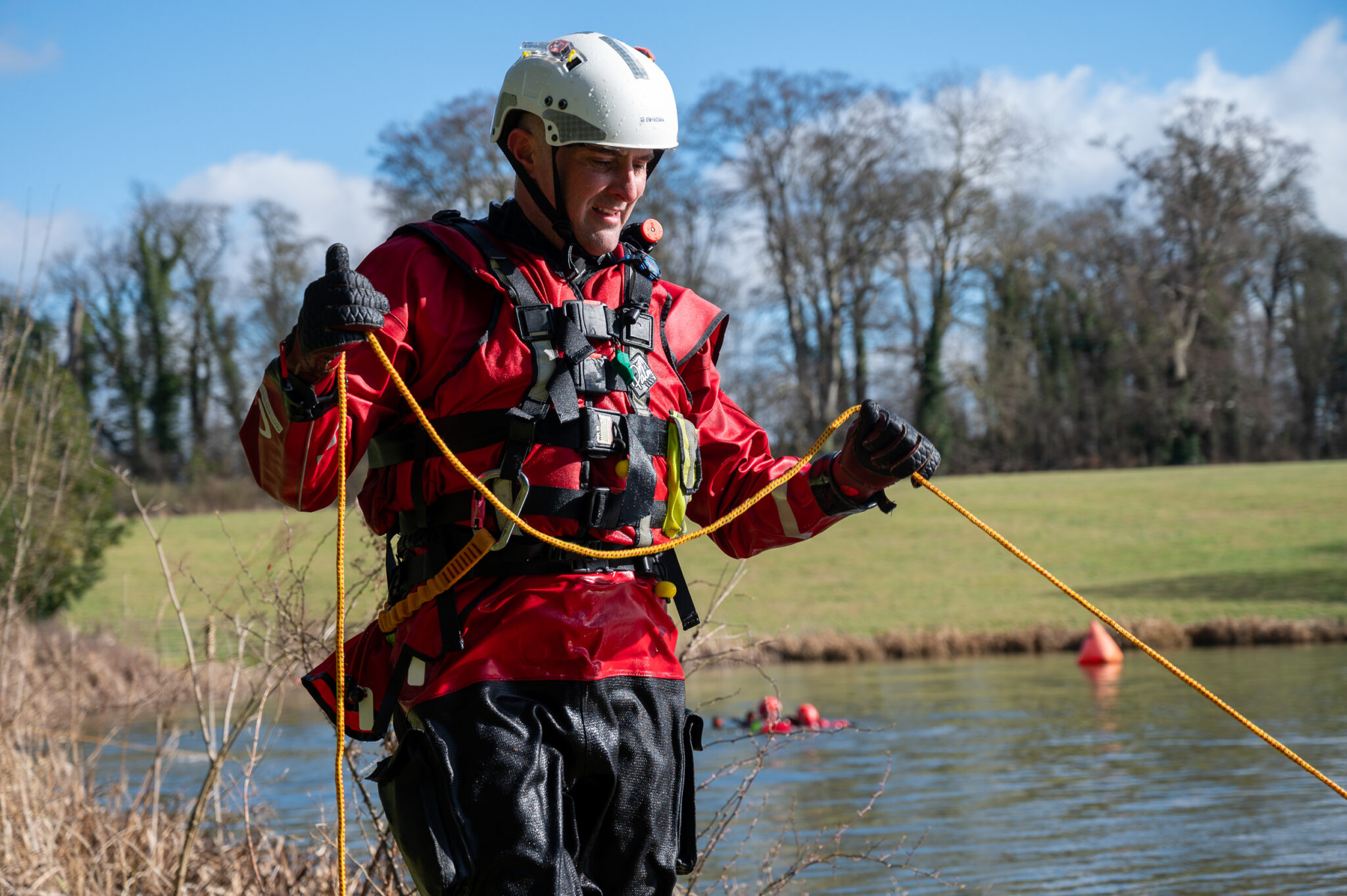 Water safety training keeps crews up-to-date with lifesaving skills ...