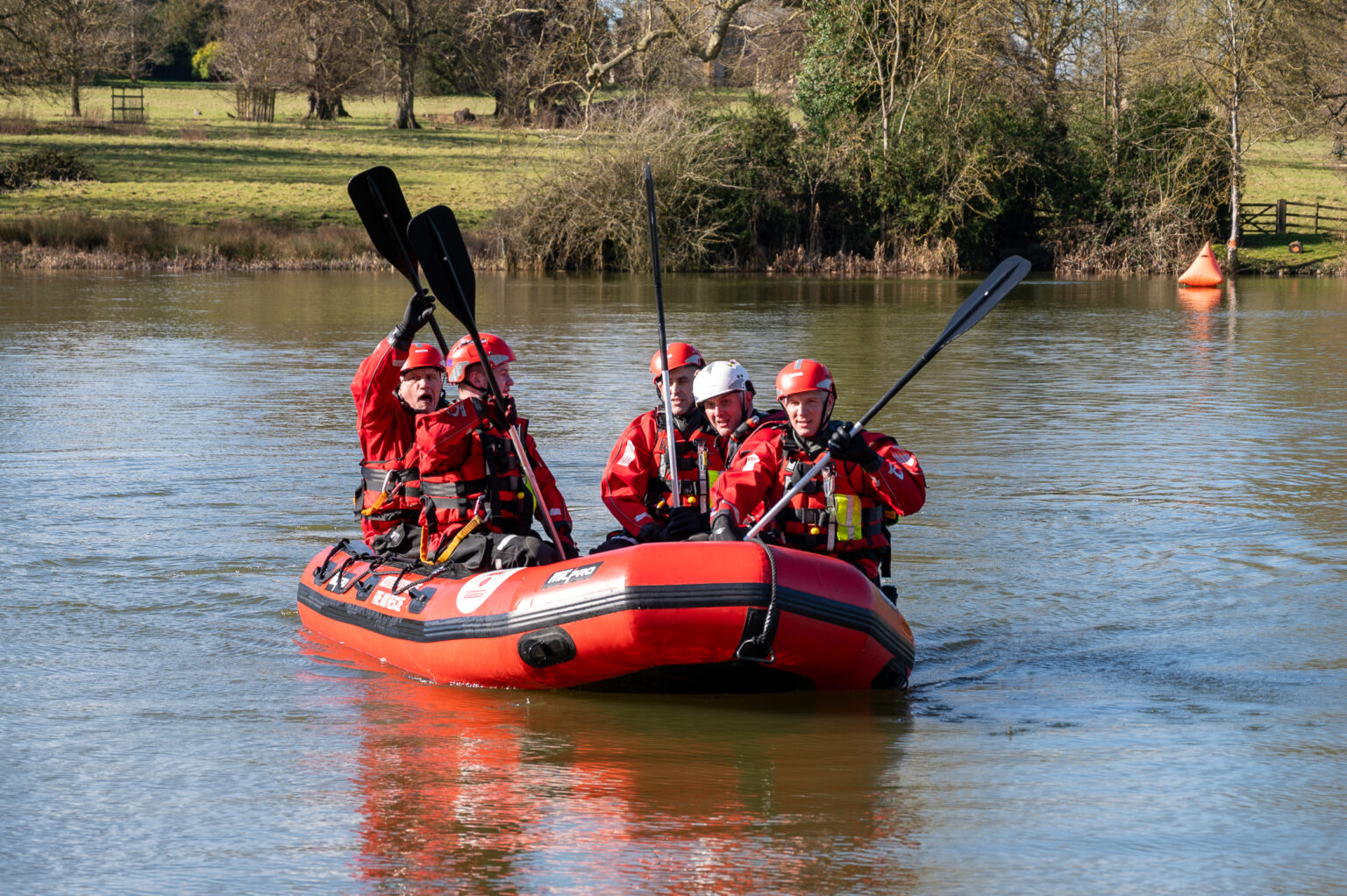 Water safety training keeps crews up-to-date with lifesaving skills ...